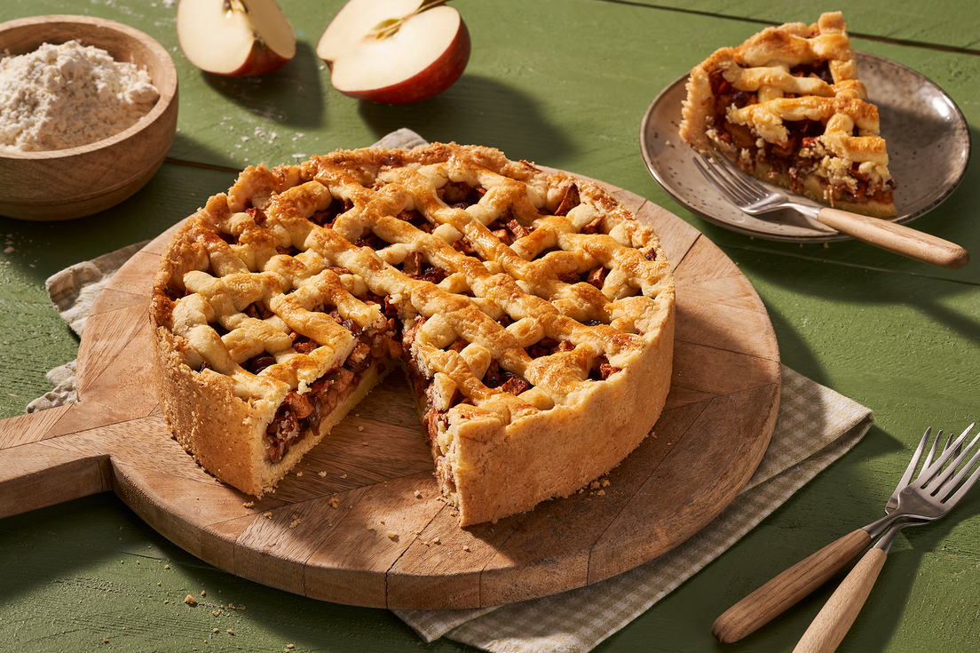 Appeltaart glutenvrij